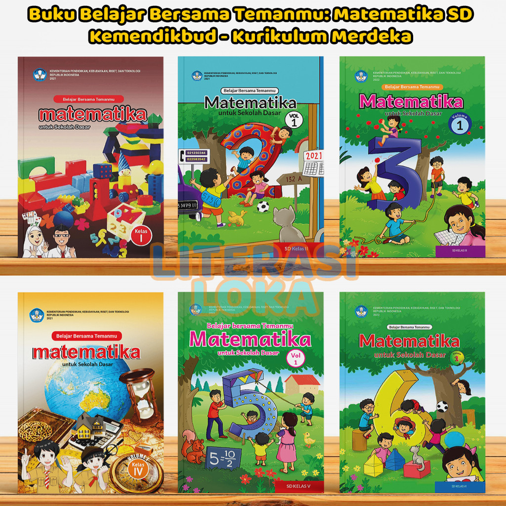 Jual Buku Matematika SD/MI "Belajar Bersama Temanmu" (2024) | Original ...