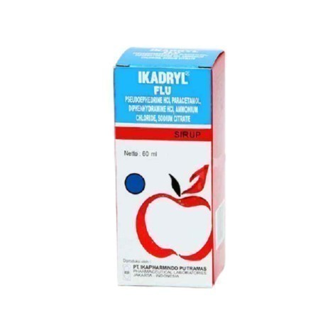 Jual Ikadryl Flu Sirup untuk Meringankan Gejala Flu (60 ml) | Shopee ...