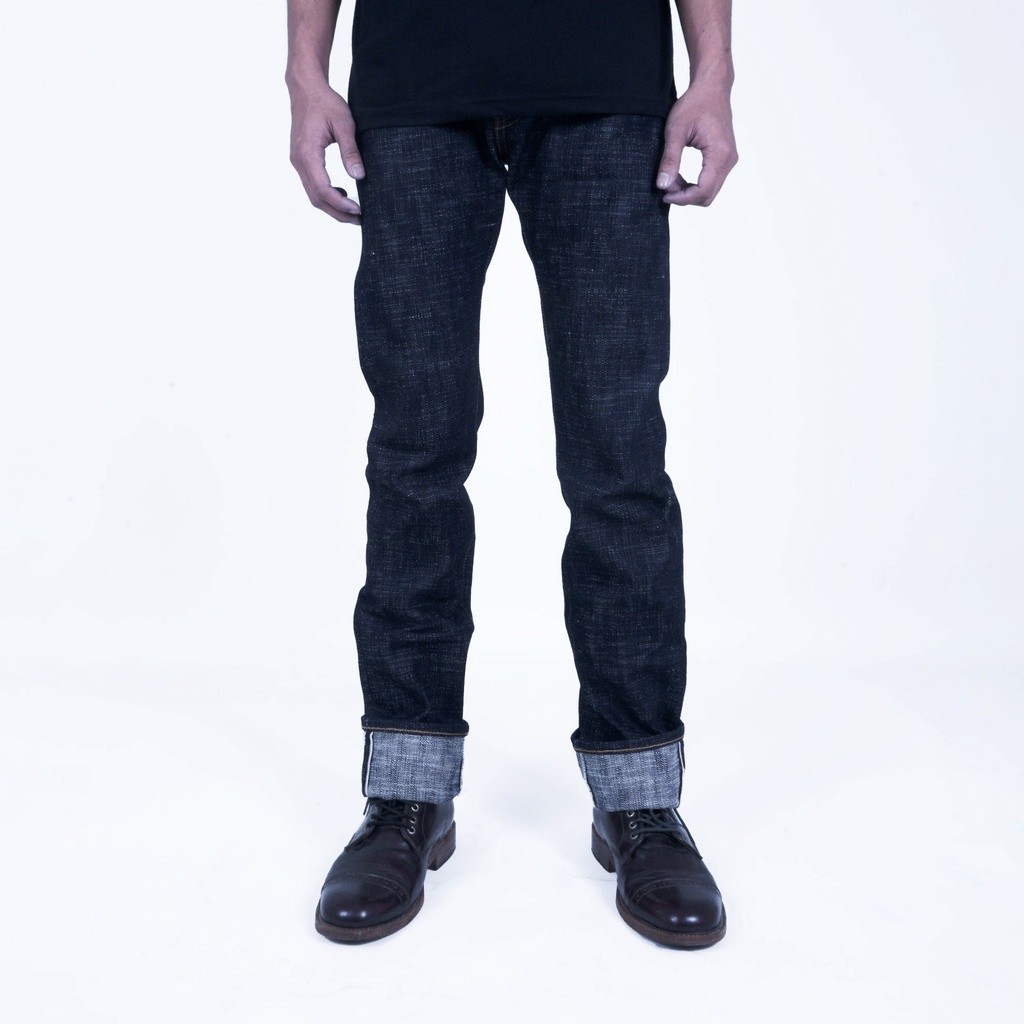 Jual EARTHY GENOVA - Denim Selvedge NEO LYNX 17 Oz Slim Fit Cut ...