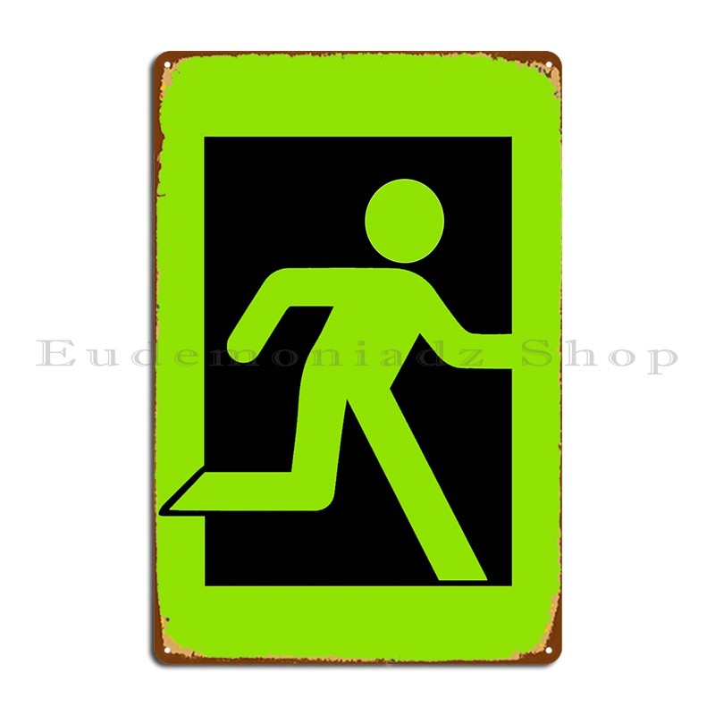 Jual Exit Escape Extraction Eft Escape From Tarkov Metal Sign Party ...