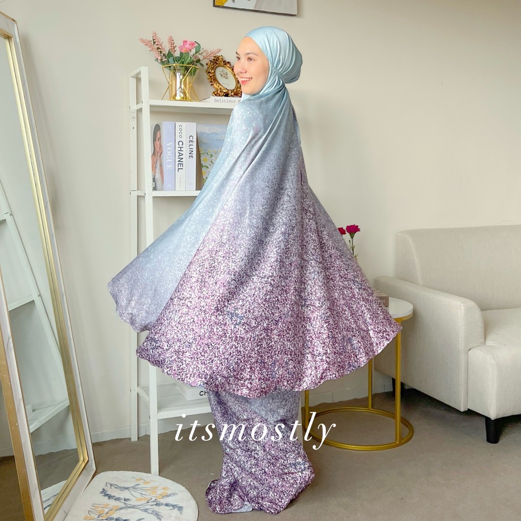 Jual ITSMOSTLY - Fairy Prayer Set (Mukena SIlk Gradasi Viral) | Shopee ...