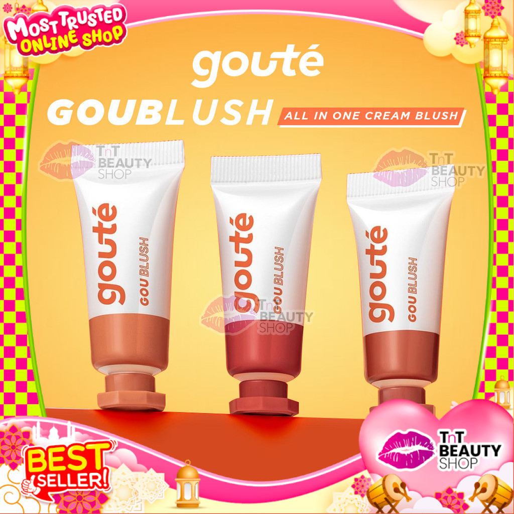 Jual Gouté Goublush - All in One Cream Blush for Blush On, Eye Shadow & Color Corrector ...