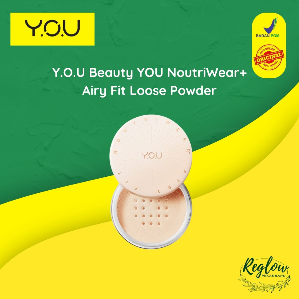 Jual Y.O.U NoutriWear+ Airy Fit Loose Powder | Nourishing | Oil Control ...