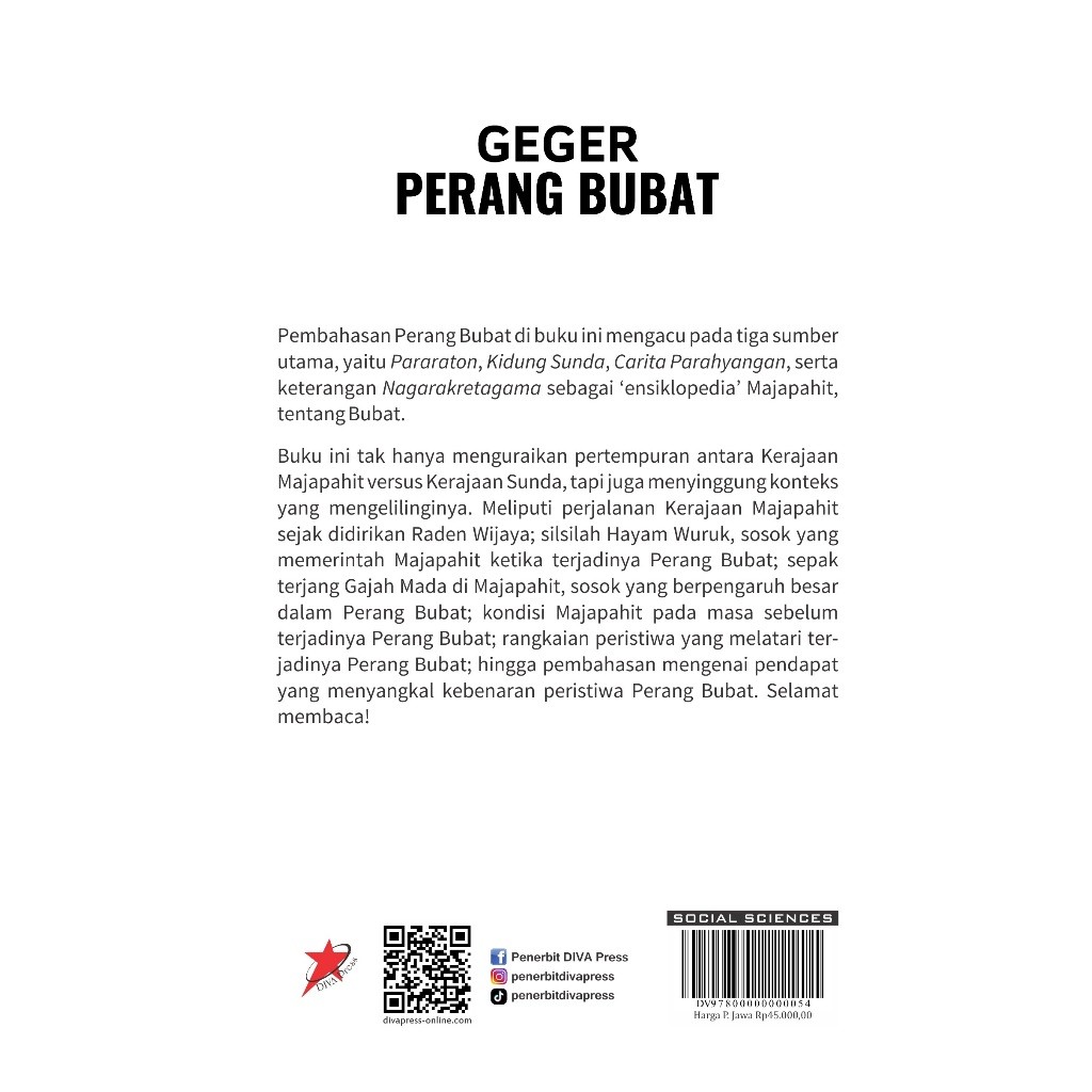 Jual Geger Perang Bubat; Kisah Gelap Kerajaan Majapahit dan Kerajaan Sunda (Arai Mahaka ...