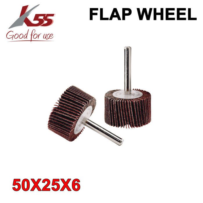 Jual Tuner Amplas 50X6 Rotary Fan Grinder 50X25X6 Cuner Flap Wheel 50 ...