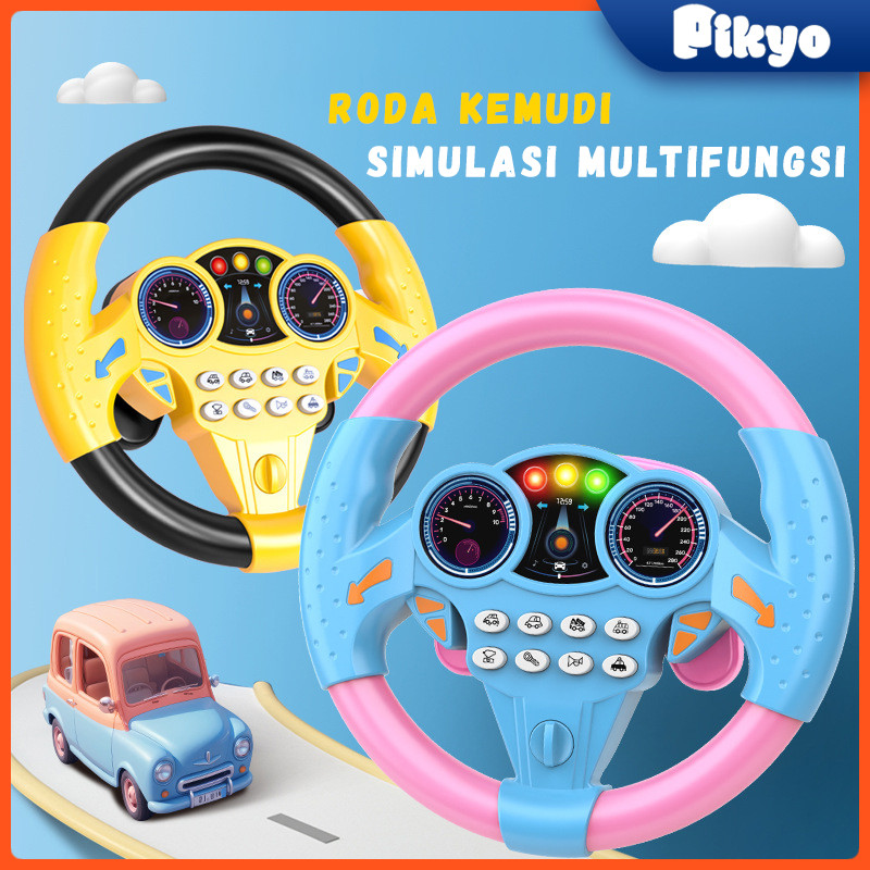 Jual Pikyo MAINAN SETIR MOBIL ANAK STEERING WHEEL CAR / MAINAN EDUKASI ...