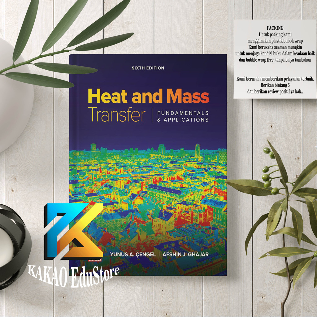 Jual Heat and mass transfer-fundamentals and applications, Sixth Edition - Yunus A Cengel ...