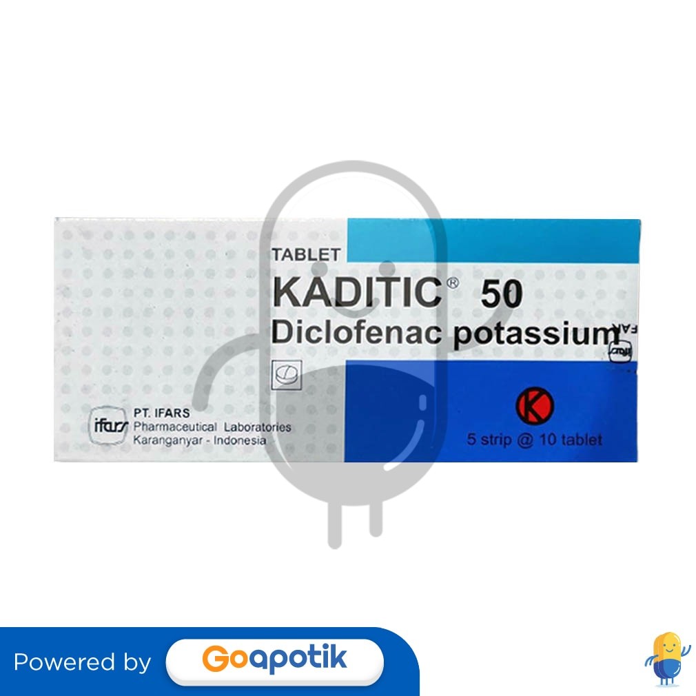 Jual Kaditic 50 Mg Box 50 Tablet | Shopee Indonesia