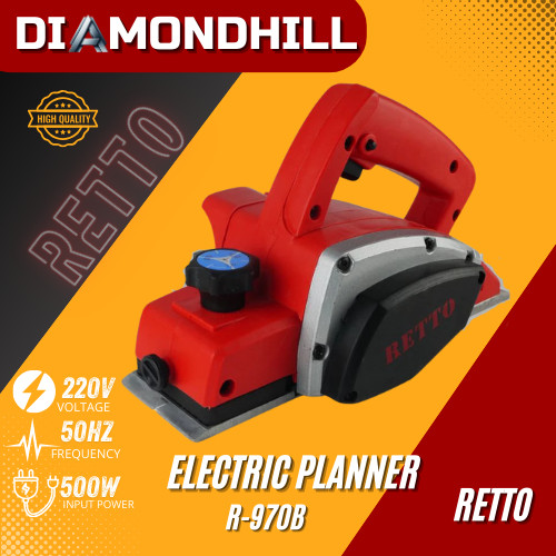 Jual MESIN SERUT ELECTRIK / ELECTRIC WOOD PLANER MACHINE RETTO R-970B ...