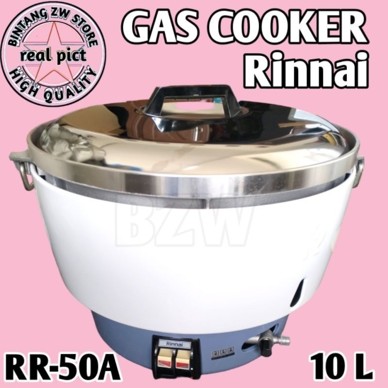 Jual Gas RICE COOKER Rinnai/ Gas cooker 10ltr/Gas cooker Rinnai 10ltr ...