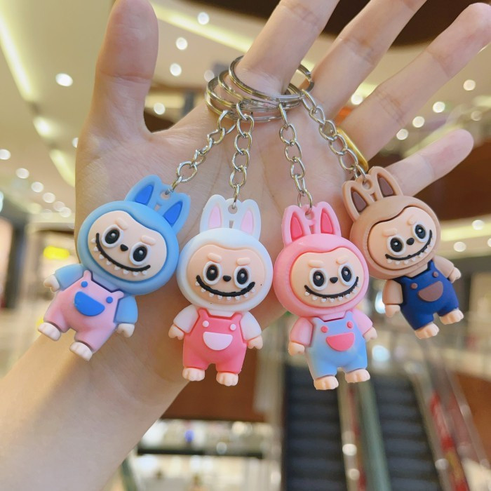 Jual GANTUNGAN KUNCI TAS THE MONSTER LABUBU 3D / GANCI LABUBU VIRAL ...