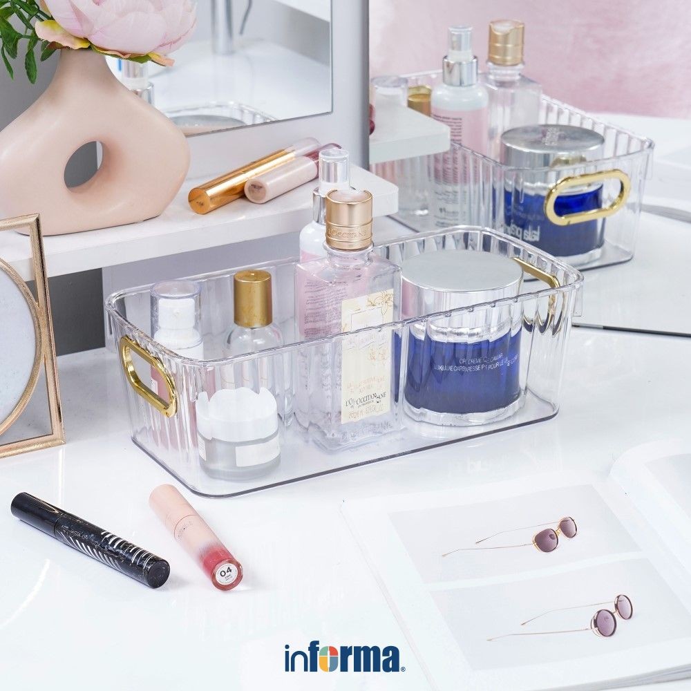 Jual Informa 28X14X9.5 cm Lux Keranjang Penyimpanan Storage Basket ...