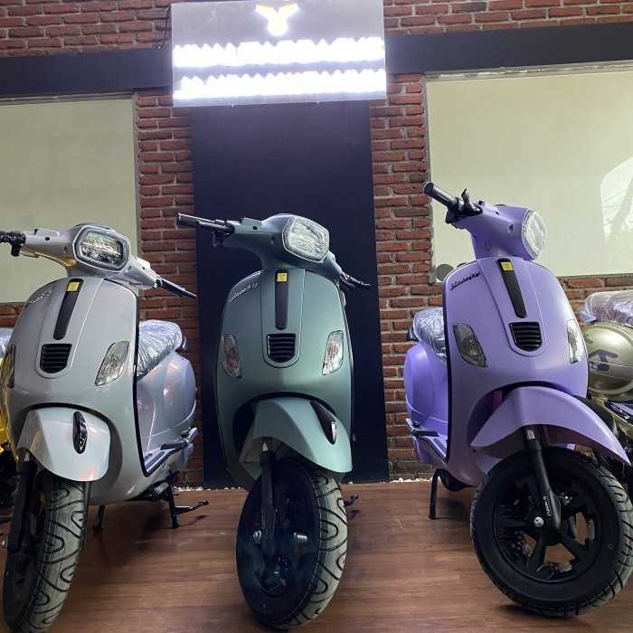 Jual Sepeda Motor Listrik UWinFly T3S PRO Vespa 1200 Watt 72V/20Ah | Shopee Indonesia