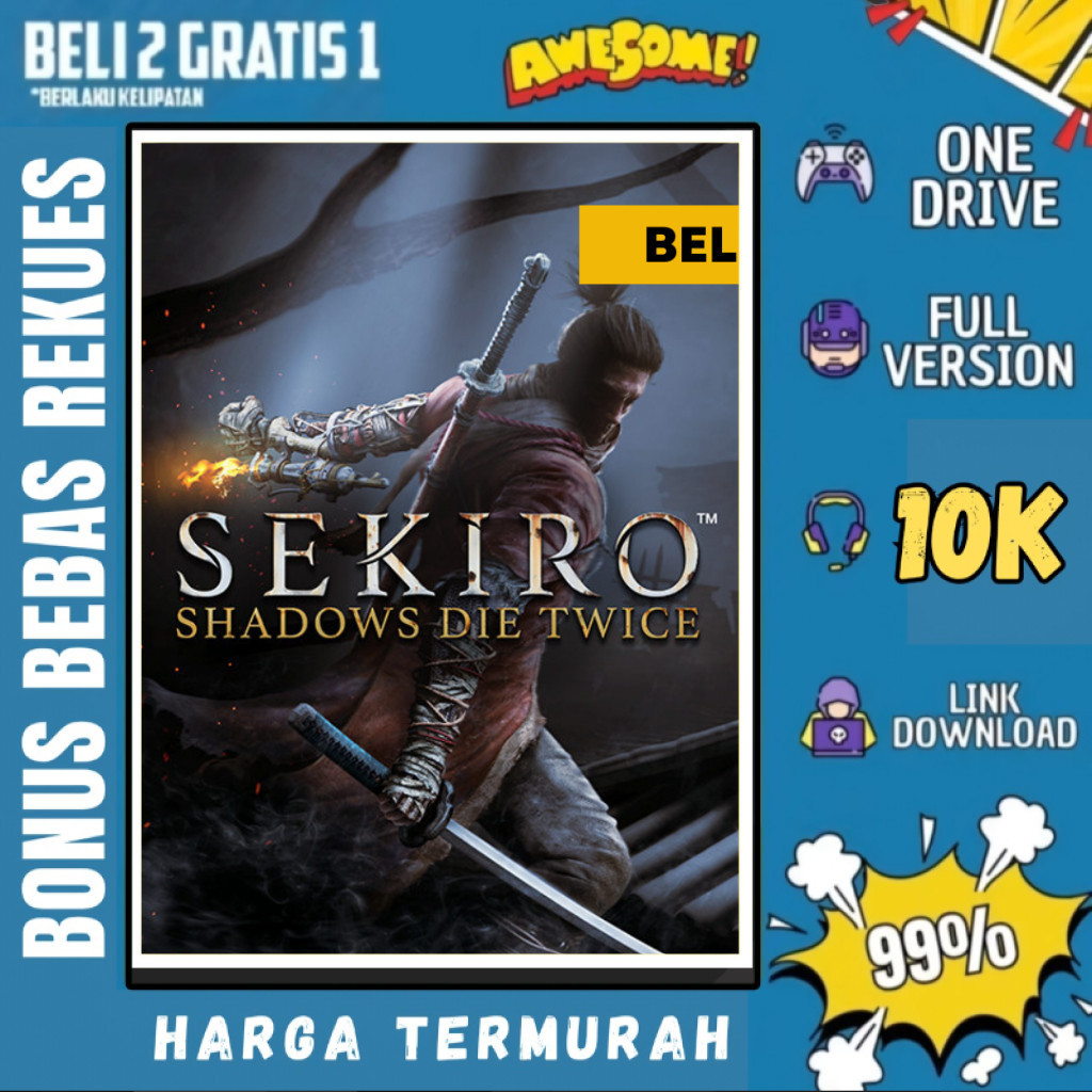 Jual SEKIRO SHADOWS DIE TWICE GOTY EDITION - GAME PC - GAME LAPTOP - PC ...