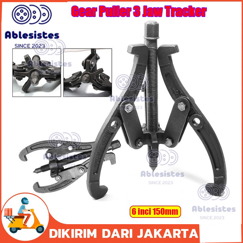 Jual ALAT MELEPAS BEARING - Treker 3 Kaki 6" Inch - Gear Puller 3 Jaw ...