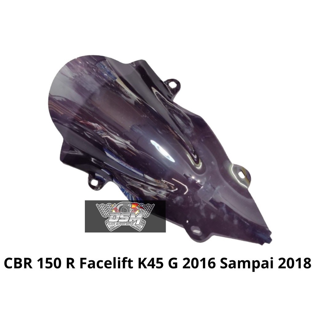 Jual Visor Cbr 150r K45G Facelift 2016-2018 Windshield Cbr 150r K45G ...