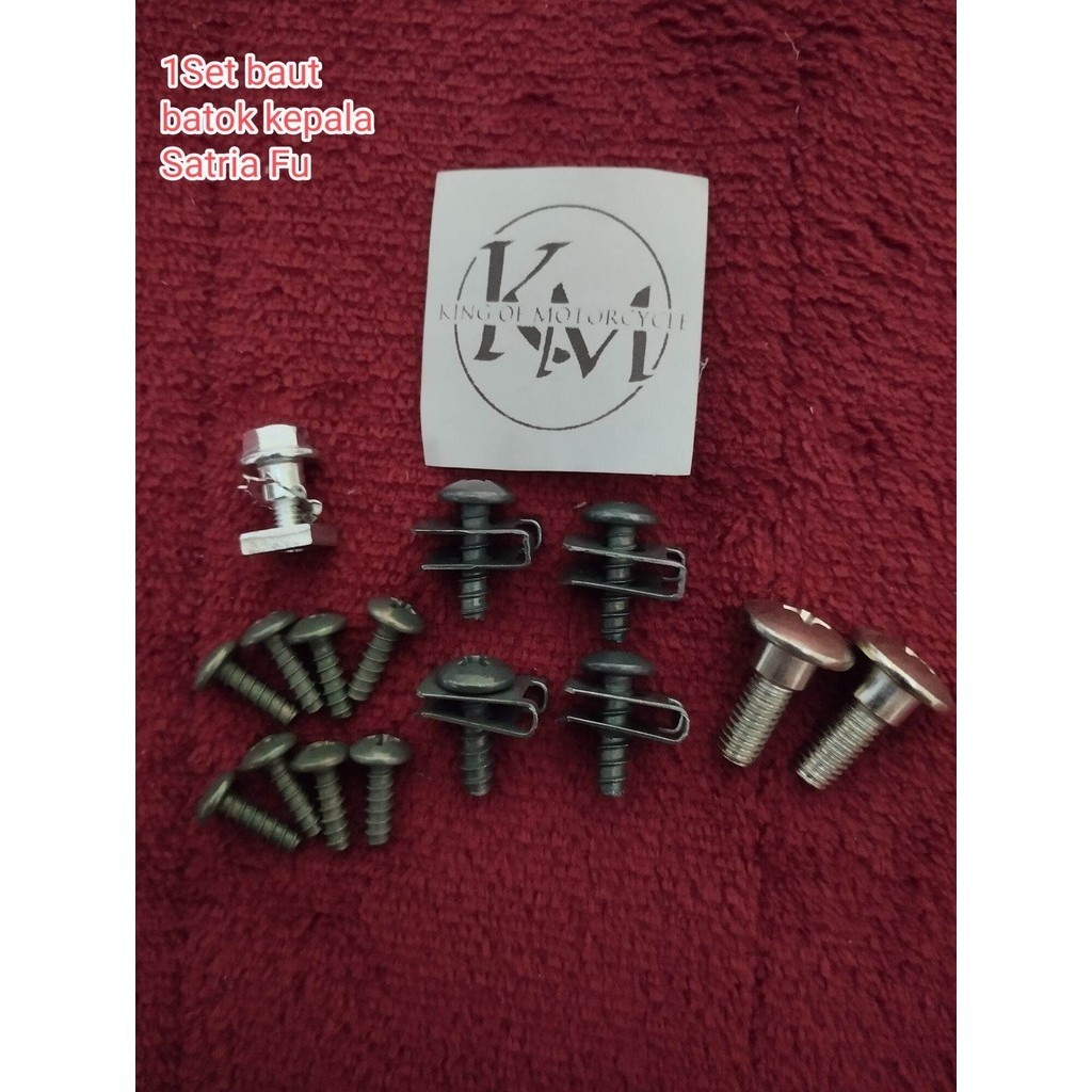 Jual Baut Motor 1Set Baut Batok Kepala Satria Fu | Shopee Indonesia