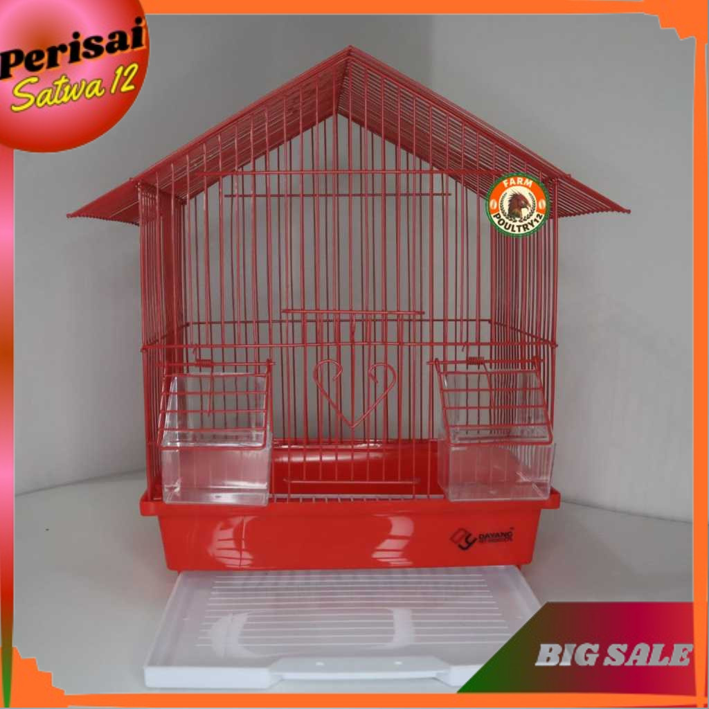 Jual SANGKAR BURUNG RUMAH KANDANG BESI SANGKAR BESI KANDANG BESI MINI ...