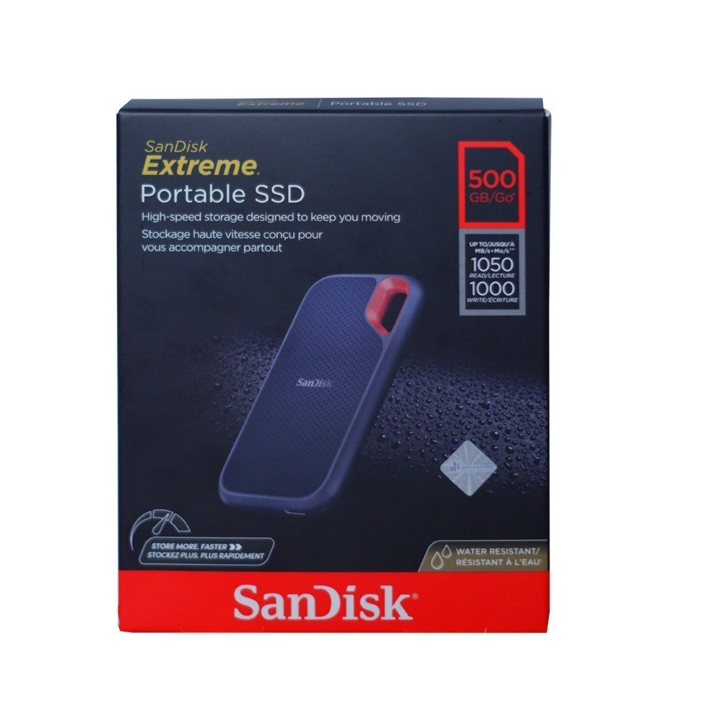 Jual SanDisk Extreme E61 V2 Portable SSD 500GB 1TB External Original GROSIR-KOMPUTER | Shopee ...