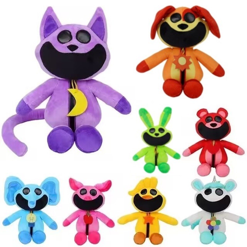 Jual Smiling Critters Plush Toy Smiling Critters Cat Nap Catnat Accion ...