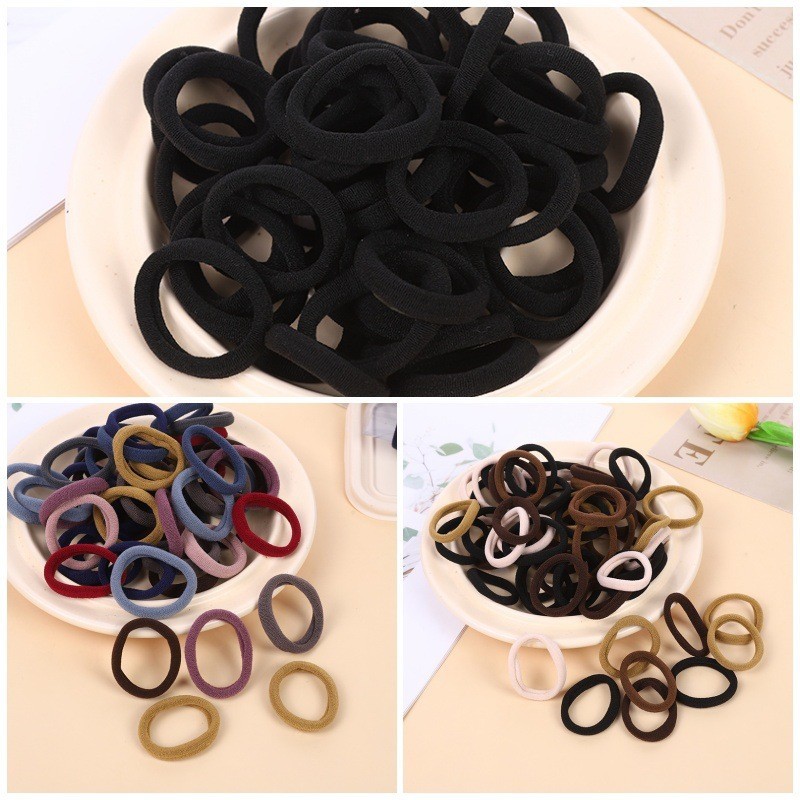 Jual 1234OS - Ikat Rambut DONAT MINI / Kunciran Rambut / Karet Rambut ...