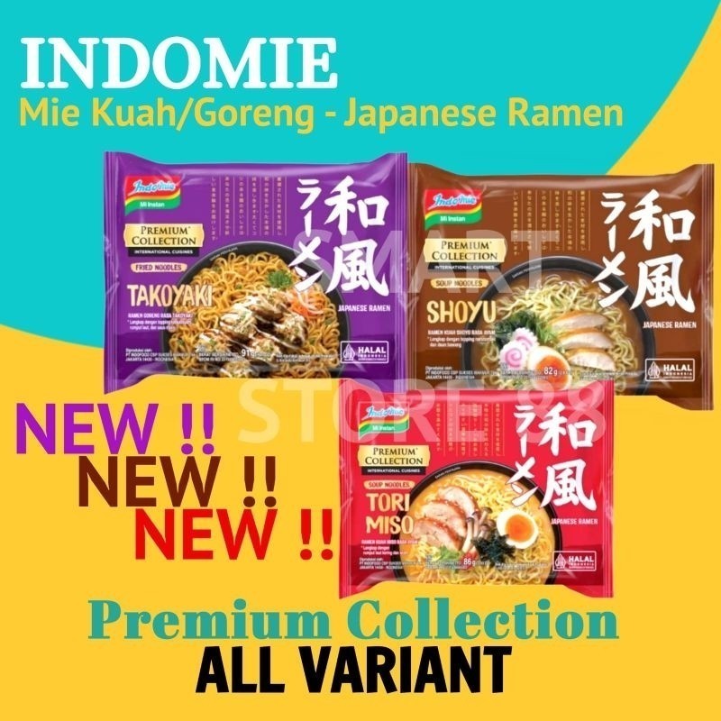 Jual INDOMIE JAPANESE RAMEN PREMIUM COLLECTION INDOMI RAMEN TAKOYAKI ...