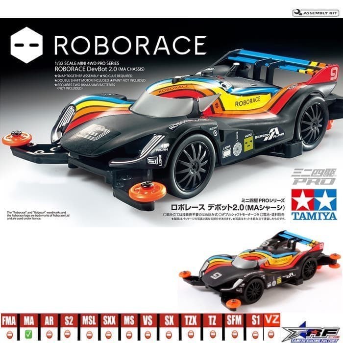 Jual TAMIYA 18656 ROBORACE DEVBOT 2.0 - standard | Shopee Indonesia