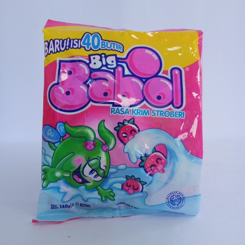 Jual Big Babol Permen Karet Stoberi (isi 40 pcs) | Shopee Indonesia