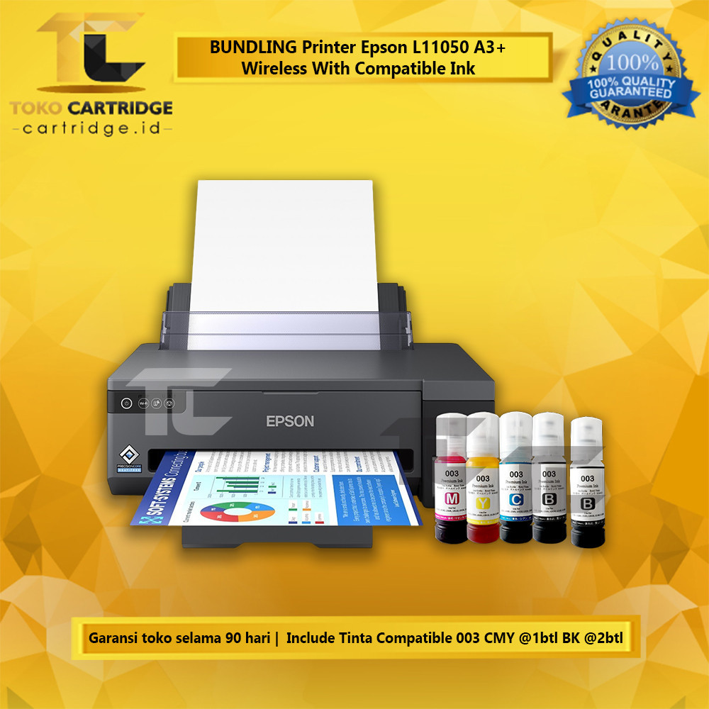 Jual Printer L1300 / L11050 A3+ Epson EcoTank Wireless Garansi Resmi ...
