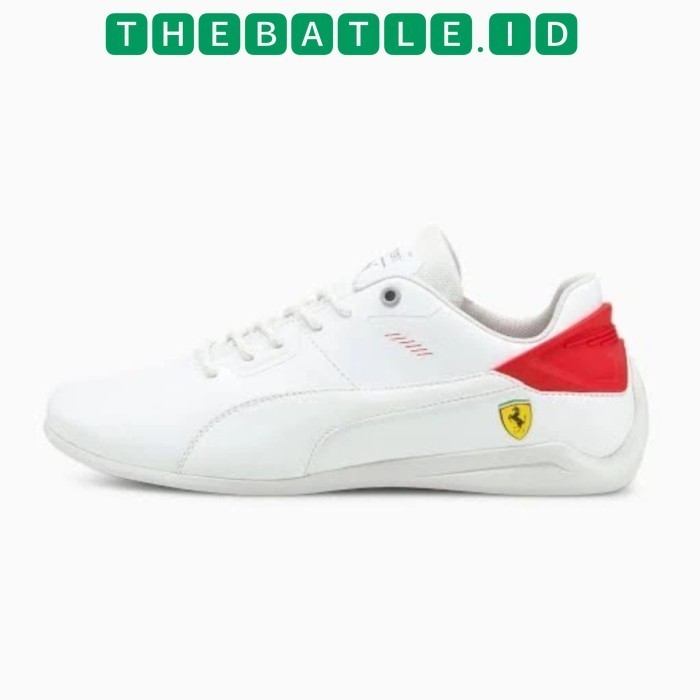 Jual Sepatu Puma Ferrari Drift Cat Delta White Red BNIB Original ...