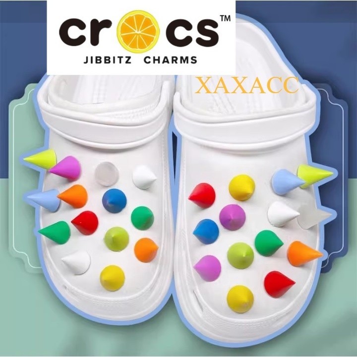 Jual 313 Pin Sandal 3D Dimensi Duri Hiasan Sendal Flat Flip Flop Slop ...