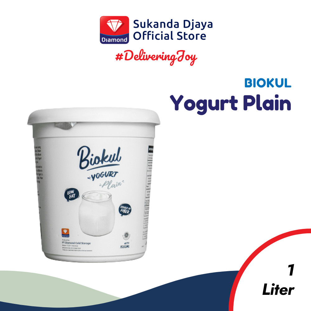 Jual Biokul Yogurt Plain 1000 Ml | Shopee Indonesia