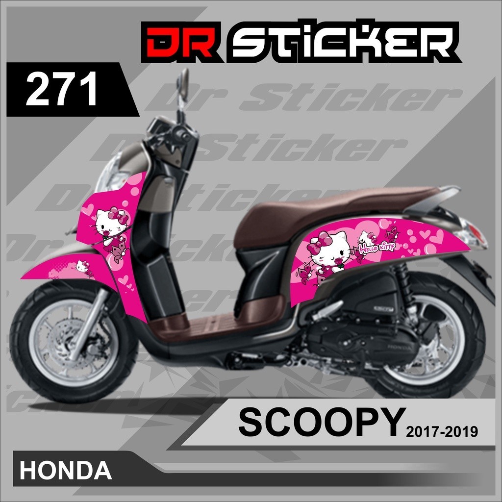 Jual Sticker Striping Semi Full Scoopy New - Striping Scoopy New Desain ...