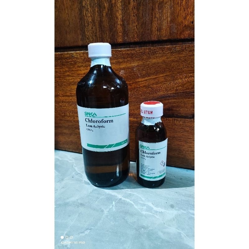 Jual KLOROFORM TEKNIS GRADE 500ML //pelengkap praktikum pendidikan di ...