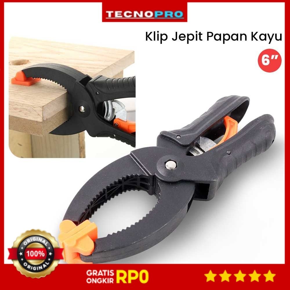Jual TECNOPRO - Ensunm Klip Jepit Papan Kayu Clamp Strong Wood ...