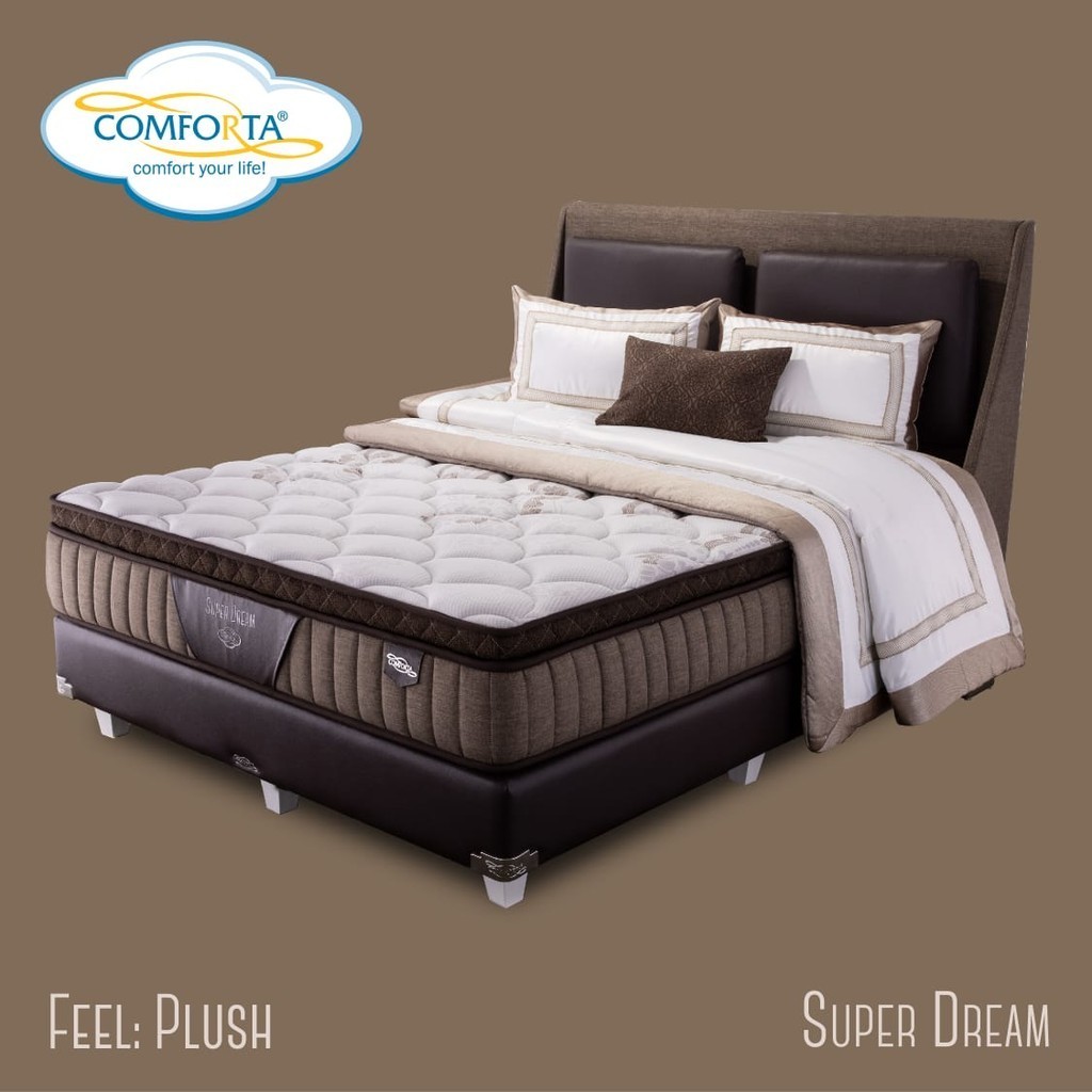 Jual COMFORTA Spring bed Type Super Dream Kasur Matras Fullset Divan ...