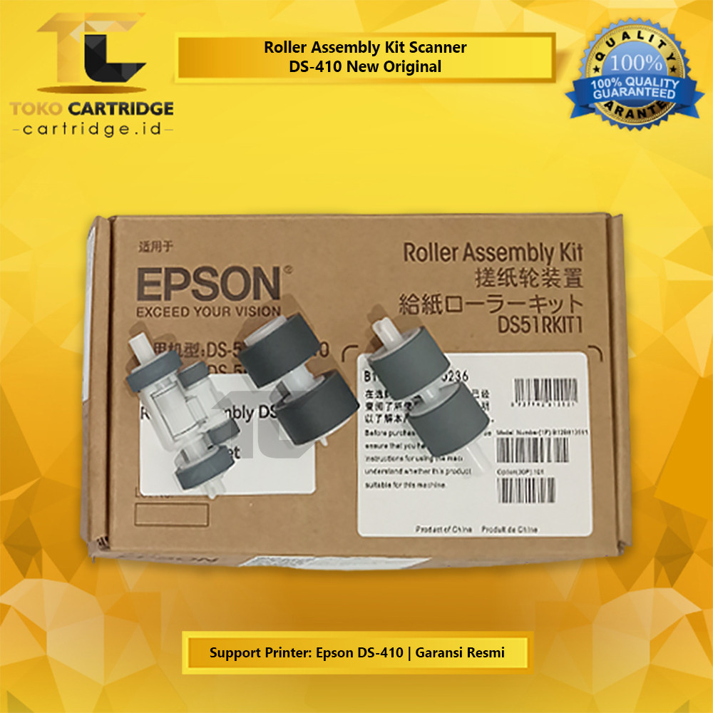 Jual Roller Assembly Feed Pick up roll Kit Epson Scanner DS-410 DS410 ...