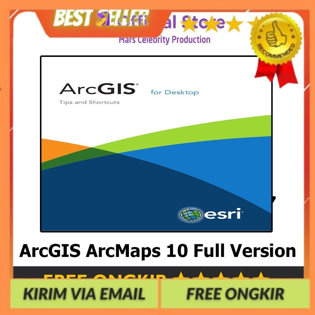 Jual Software ArcGIS ArcMaps 10 Full Version - Arc GIS Maps LIFETIME ...