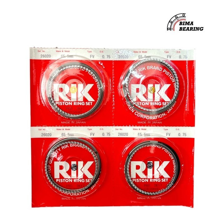 Jual Piston Ring St100 Carry Karimun Katana Forsa F10A 26020 Rik JAPAN ...