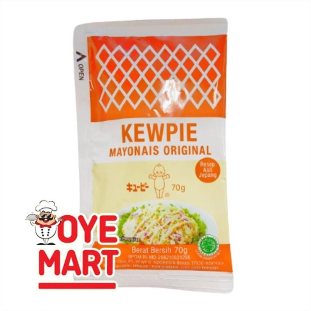 Jual KEWPIE MAYONAIS ORIGINAL 70GR/KEWPIE MAYO/MAYONAIS | Shopee Indonesia