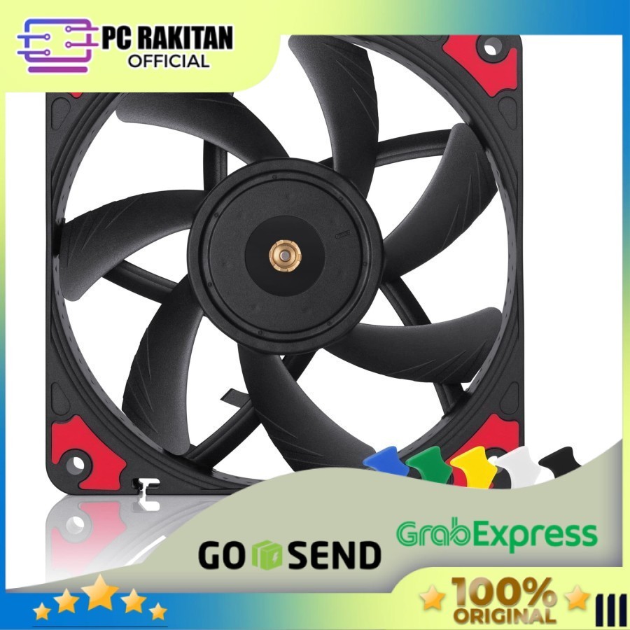 Jual Noctua Chromax Swap Fan 12CM Black - NF-A12x15 PWM CH.BK.S ...