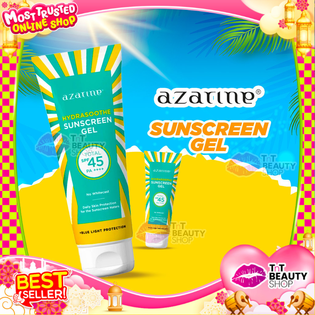 Jual Azarine Hydramax-C Sunscreen Serum SPF 45 PA++++ 30 ml Suncreen ...