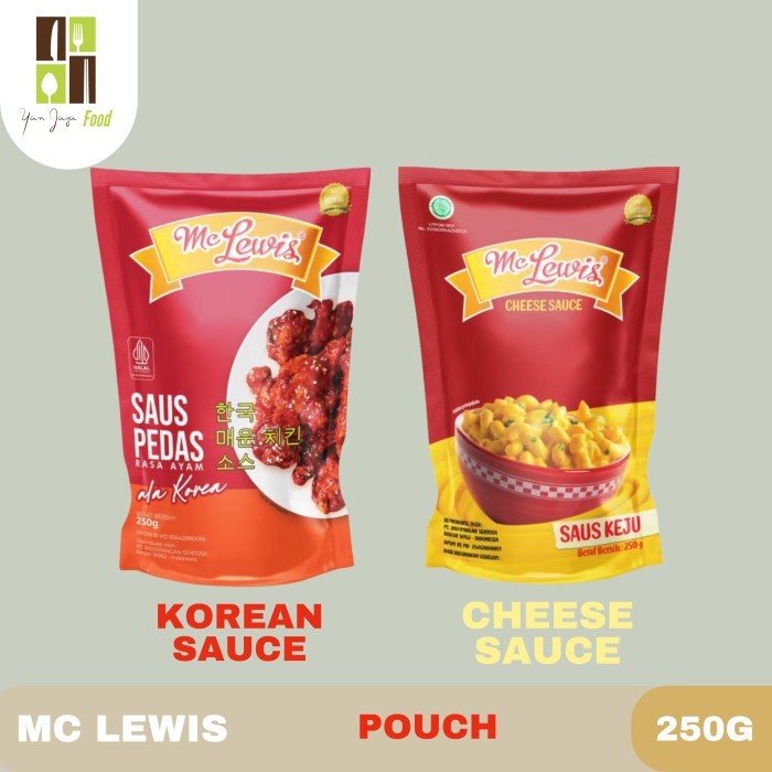 Jual Mc Lewis Cheese Sauce / Korean Sauce / Saus Keju / Saus Korea ...