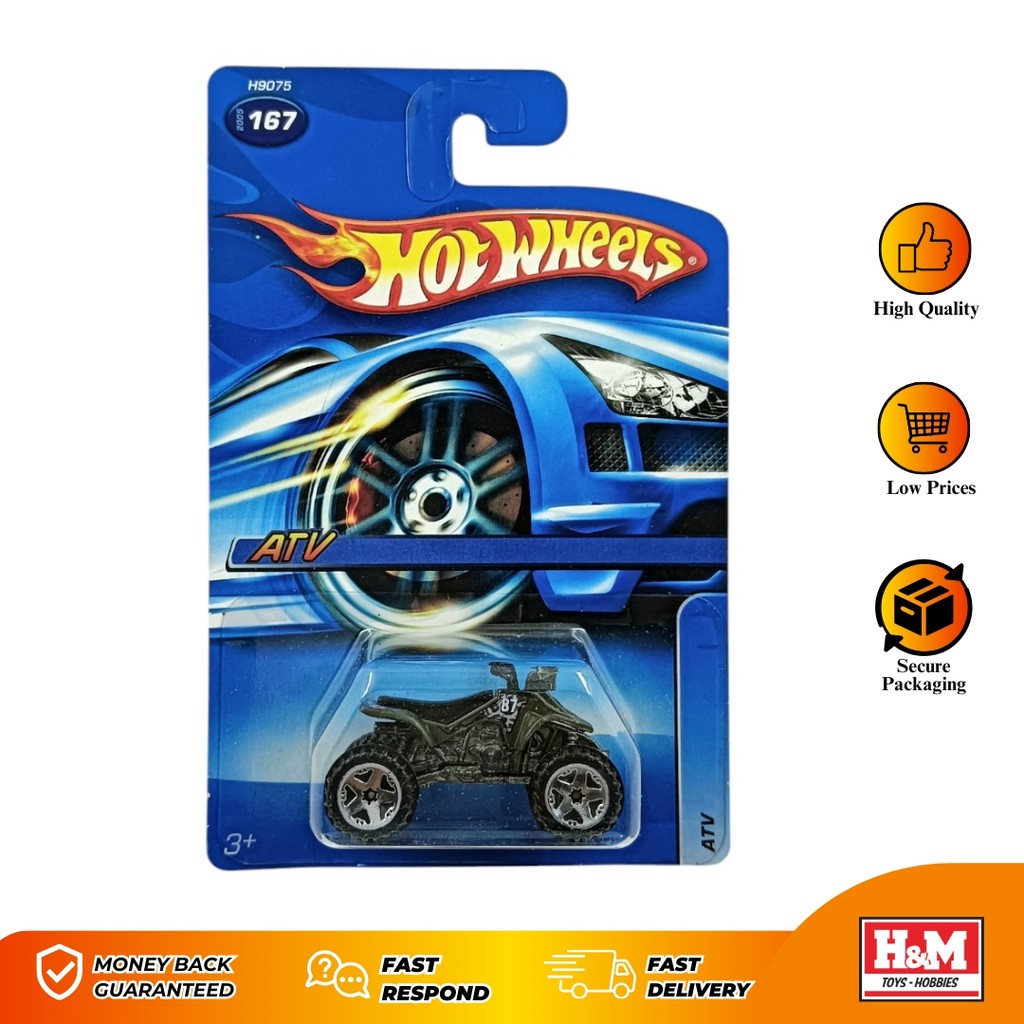 Jual Hot Wheels ATV Hitam - Hot Wheels Jadul - XG5 | Shopee Indonesia