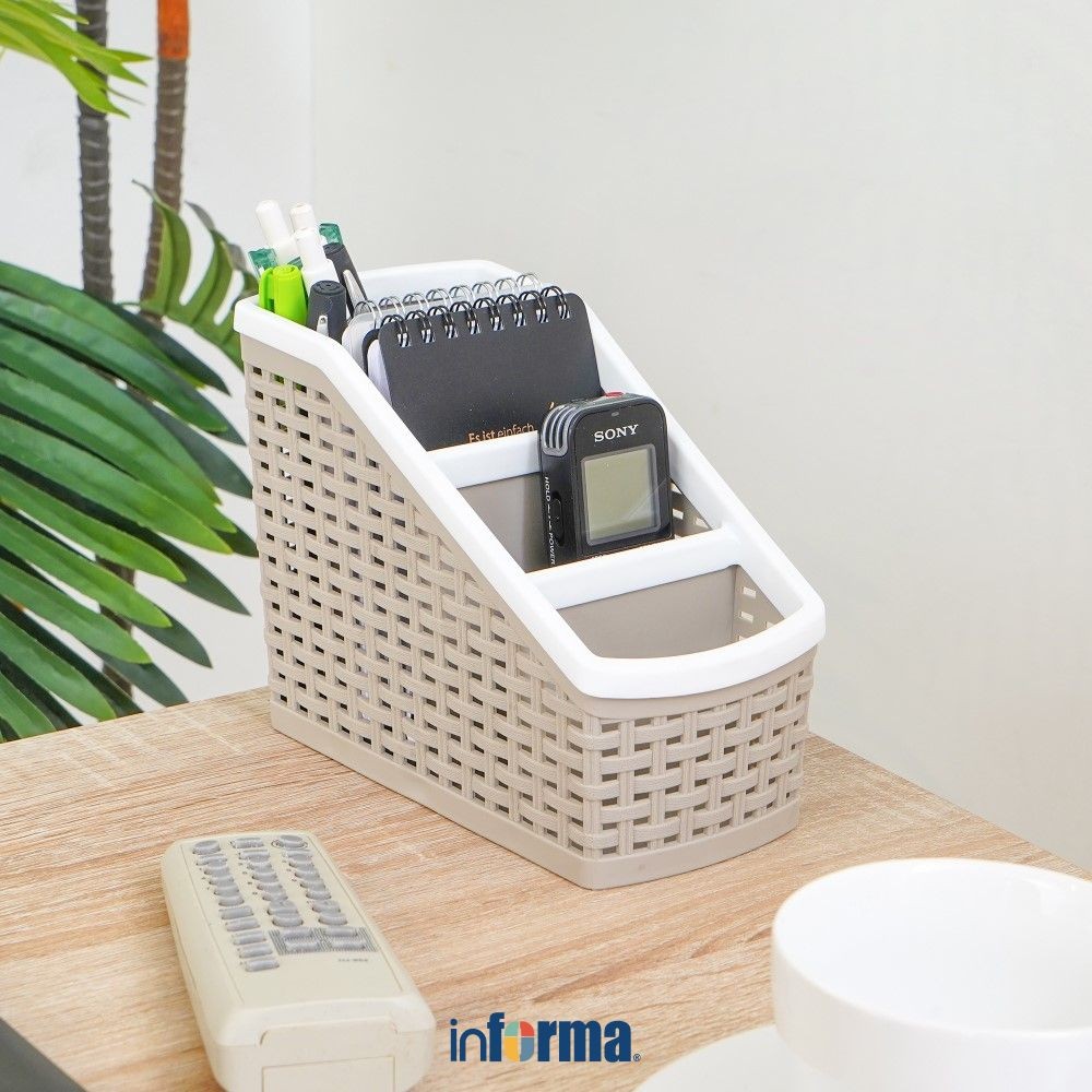 Jual Informa Tempat Remote Tv Polka (S) - Krem Organizer Remot Ac Tv ...