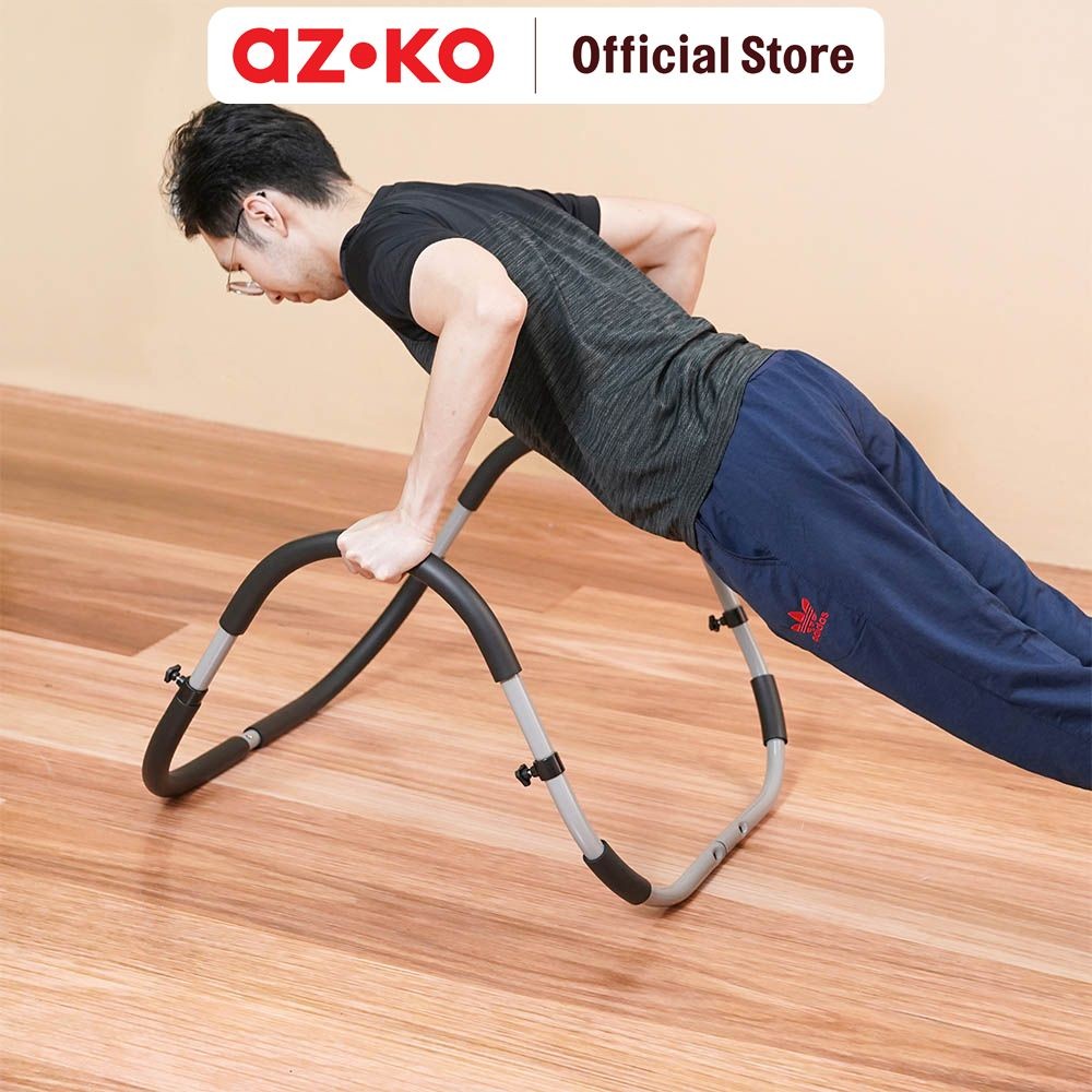 Jual AZKO Kinetic Abdominal Trainer - Hitam/Putih Alat Gym Alat ...