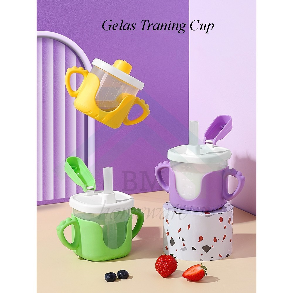 Jual Gelas Anak BPA Free 300ml / Gelas Training Cup / Gelas Susu ...