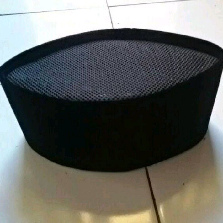 Jual Peci hitam polos Full AC Songkok Full Ac premium Tinggi 7cm 8cm ...