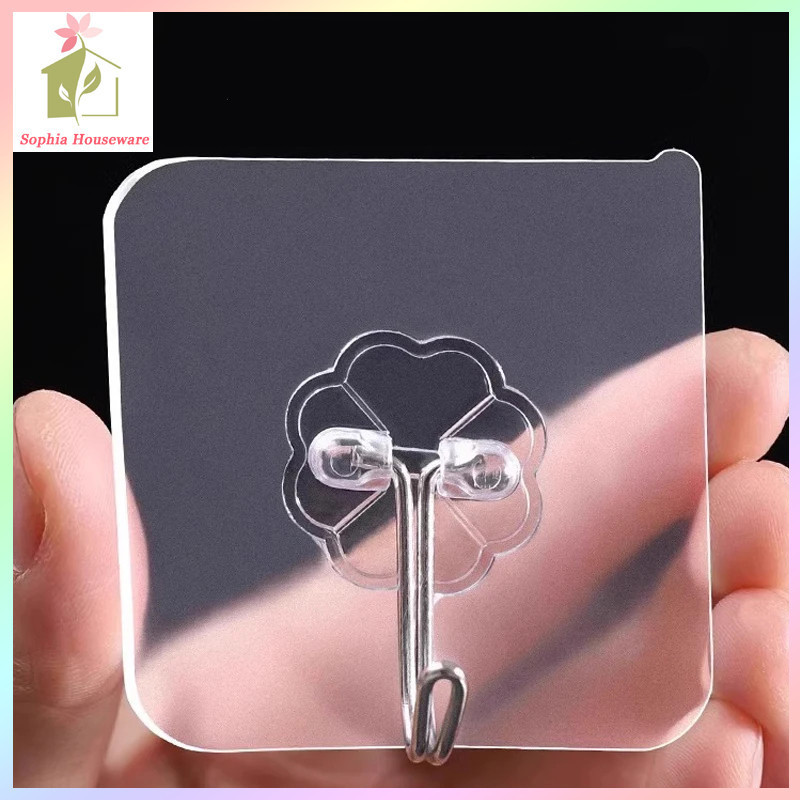 Jual Gantungan Hook Kail Serbaguna / Hanger Tempel Dinding Kuat ...