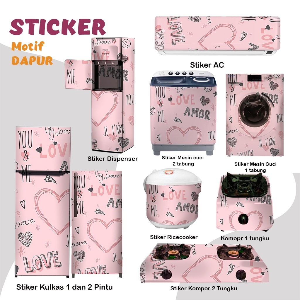 Jual Nature-inspired Wood and Ceramic Sticker - Stiker Walpaper dengan ...